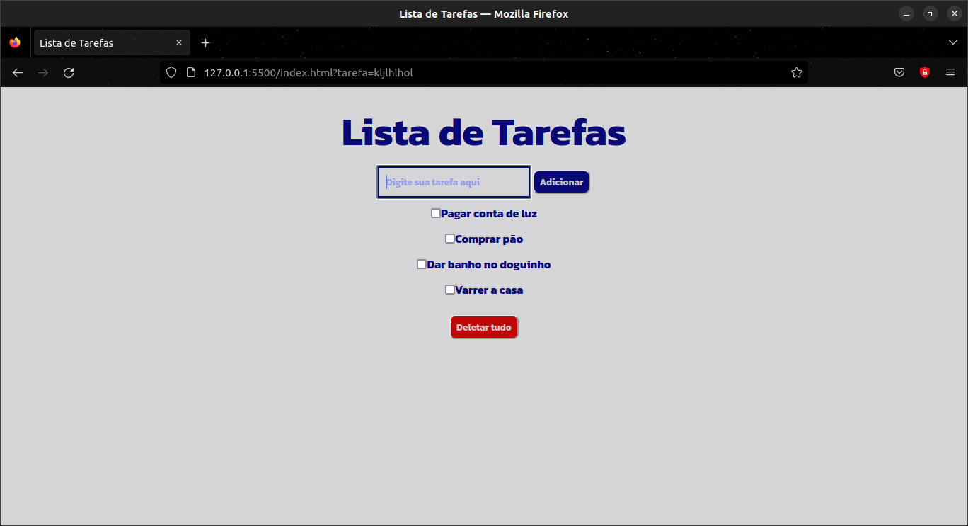 GitHub - karencrosaria/Lista-de-tarefas