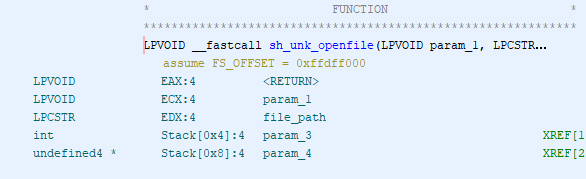Applying function signature swaps arguments with 'fastcall' cc. · Issue #3291 · rizinorg/rizin ...