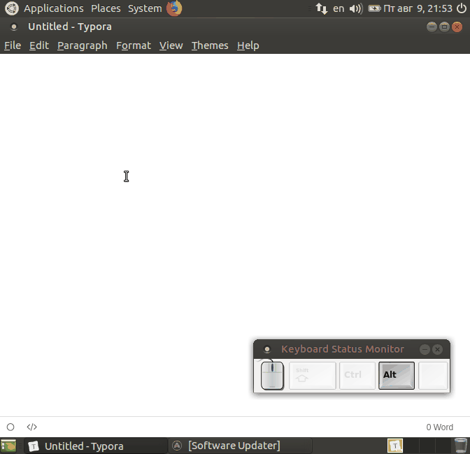 Top menu bar (File, Edit, Paragraph, ...) does not react on keyboard shortcuts · Issue #1254 ...