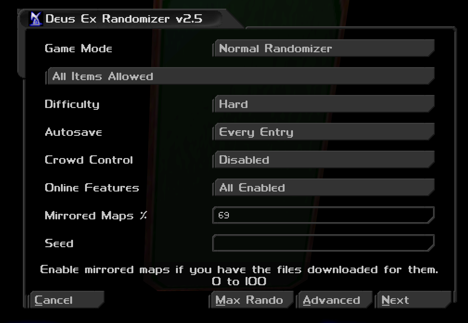 GitHub - Die4Ever/deus-ex-randomizer: Randomizer for Deus Ex