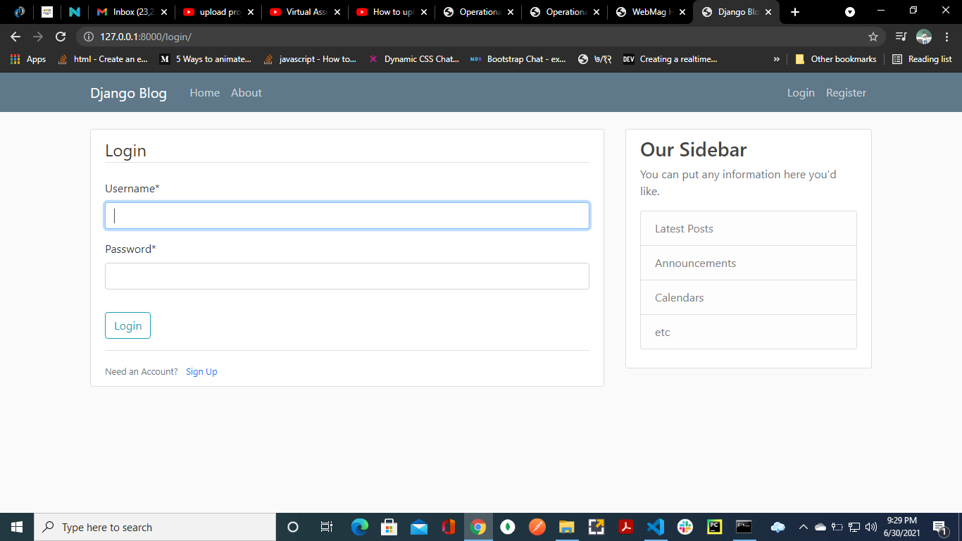 GitHub - dtecky/Django-Blog-Application: This is simple web based multi ...