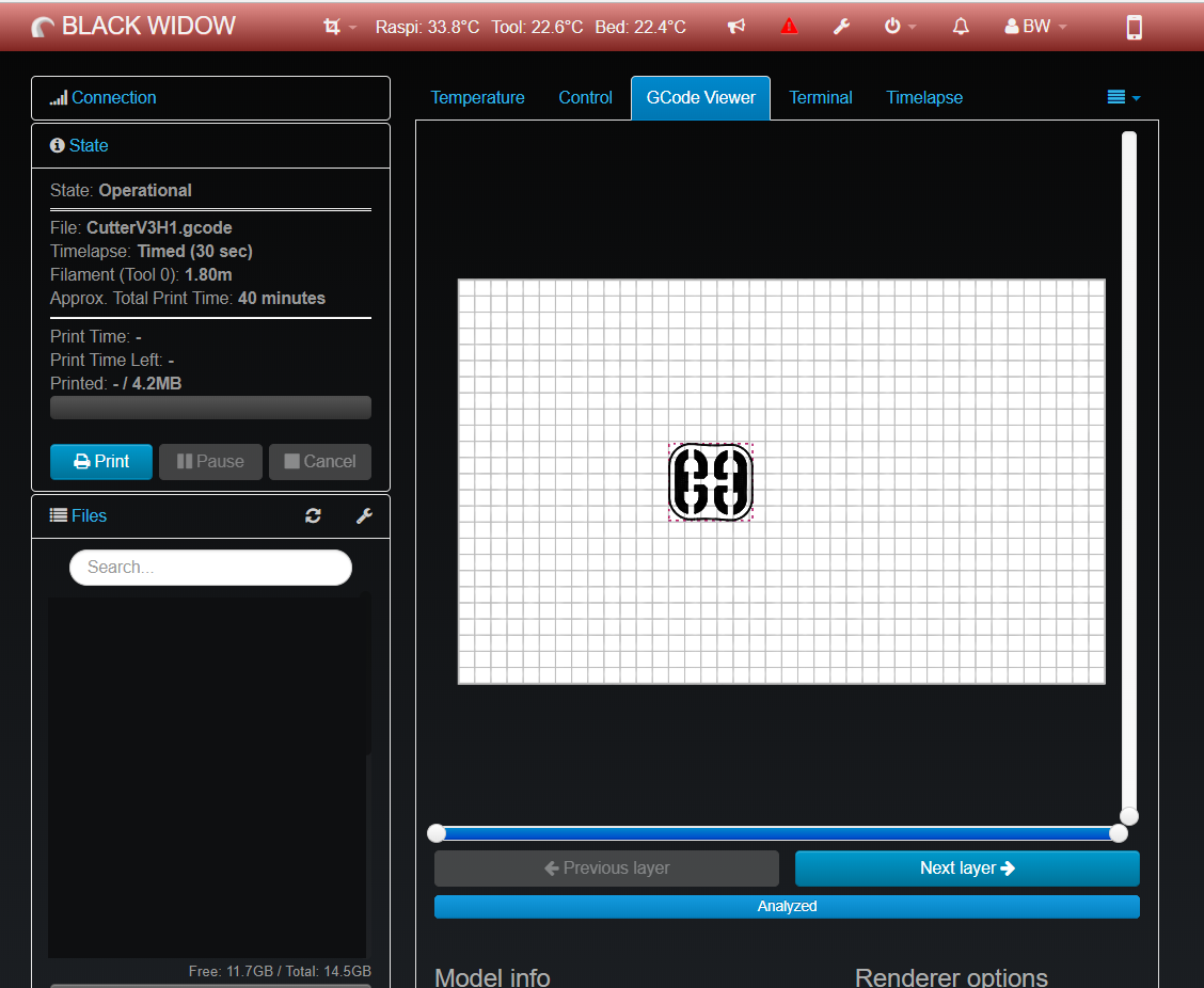 Gcode Visualizer - Wrong aspect ratio · Issue #2303 · OctoPrint ...