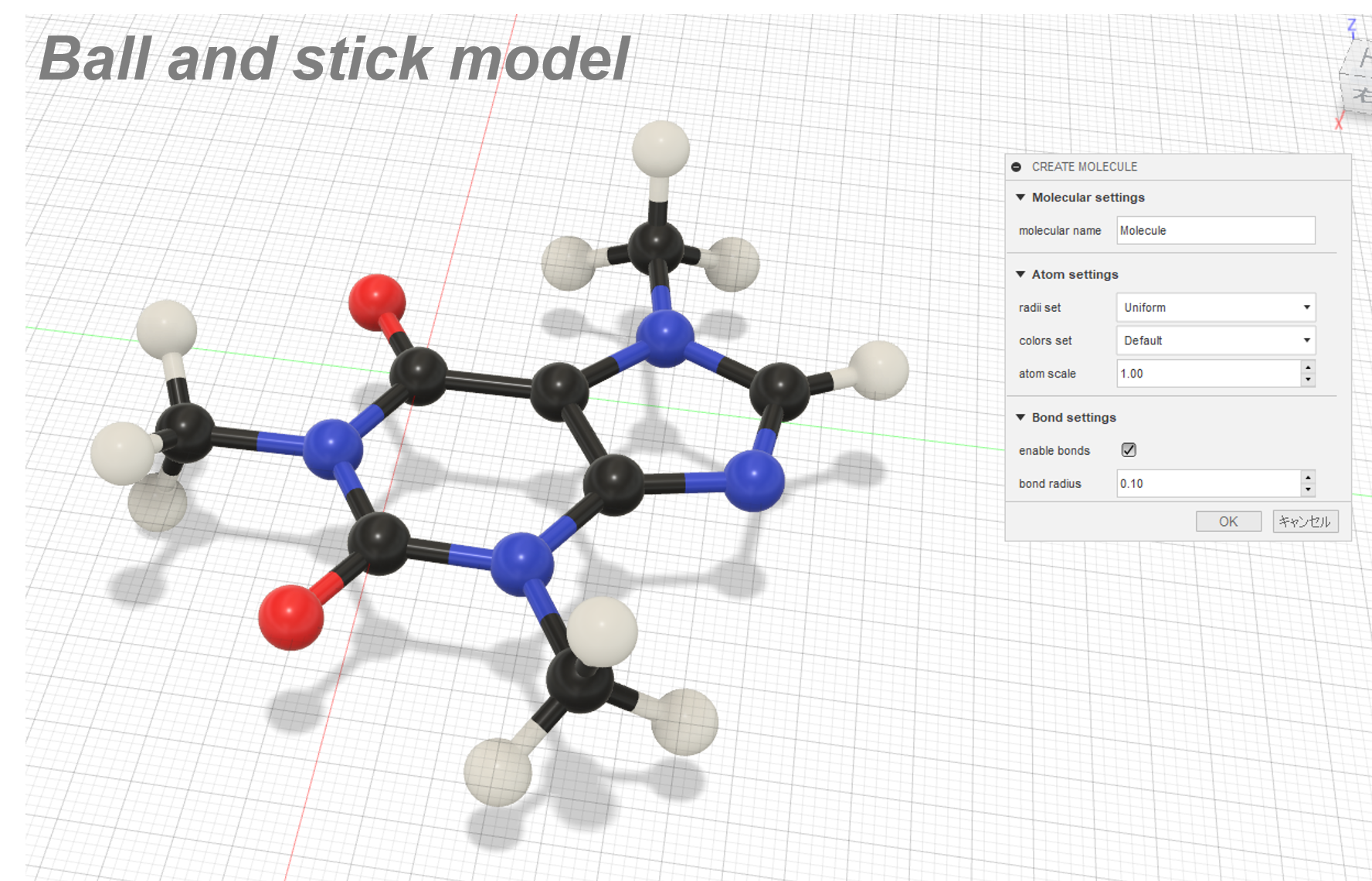 Github Korintje Importmolecule Autodesk Fusion 360 Script To Import Molecular Structure Files