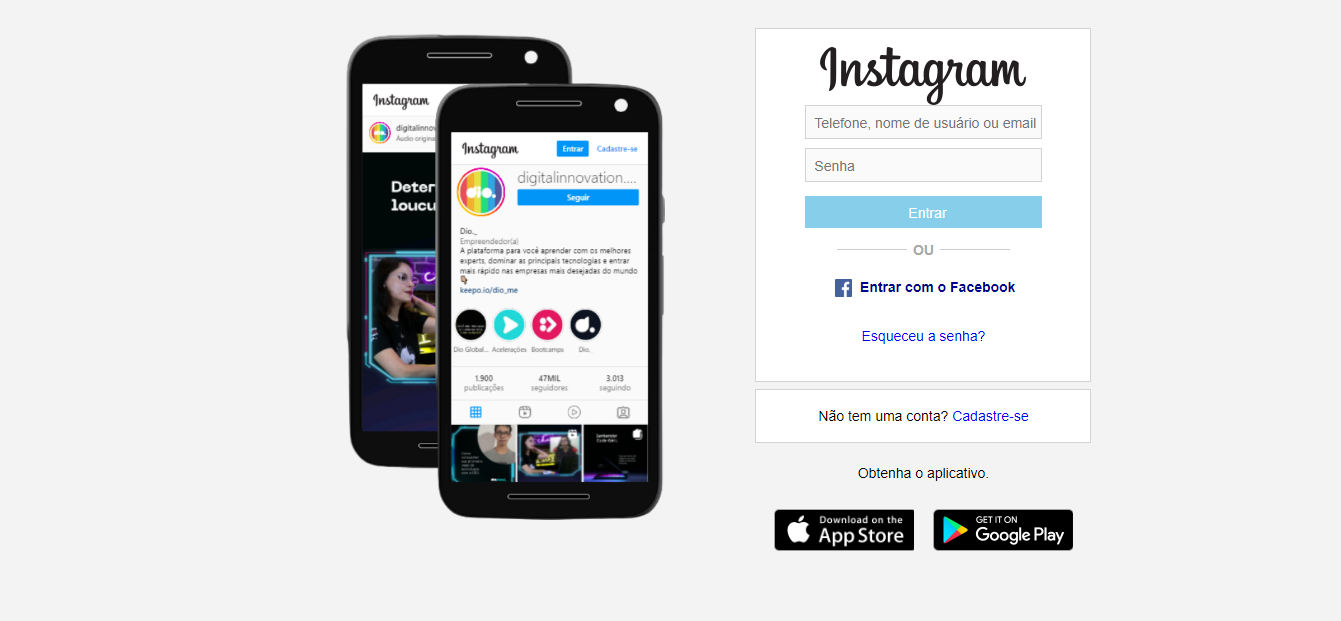 GitHub - maicondf/instagram-dio