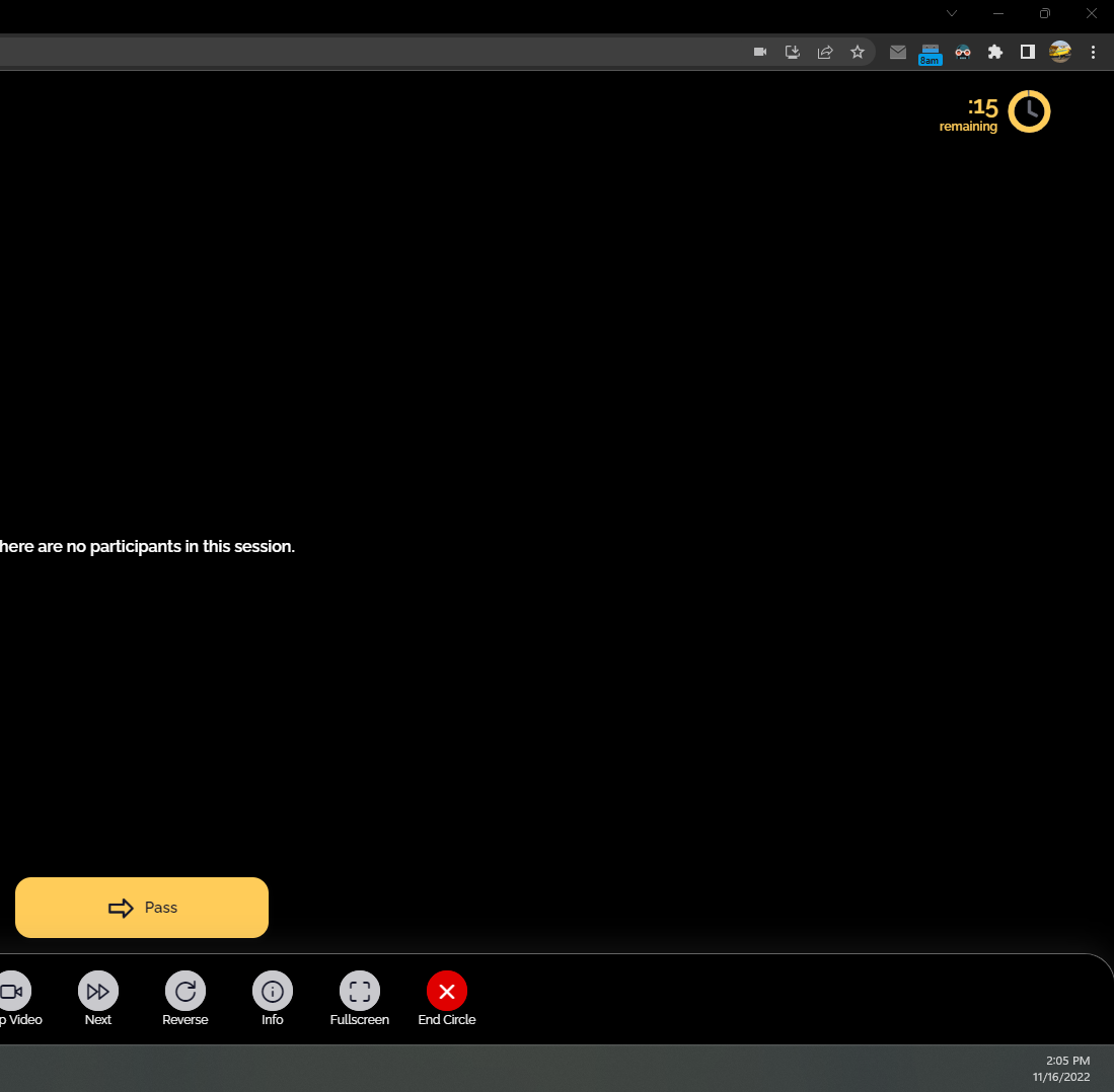 Bug: Scheduled Sessions that are close to their End time should not show the Original time ...