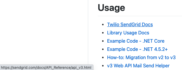 Readme Link Broken · Issue #1124 · sendgrid/sendgrid-csharp · GitHub