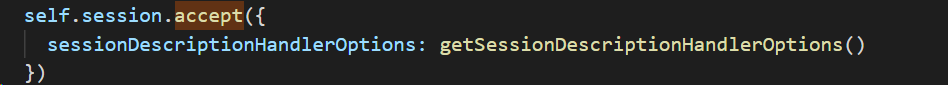 Uncaught (in promise) SESSION_DESCRIPTION_HANDLER_ERROR: Error with Session Description Handler ...