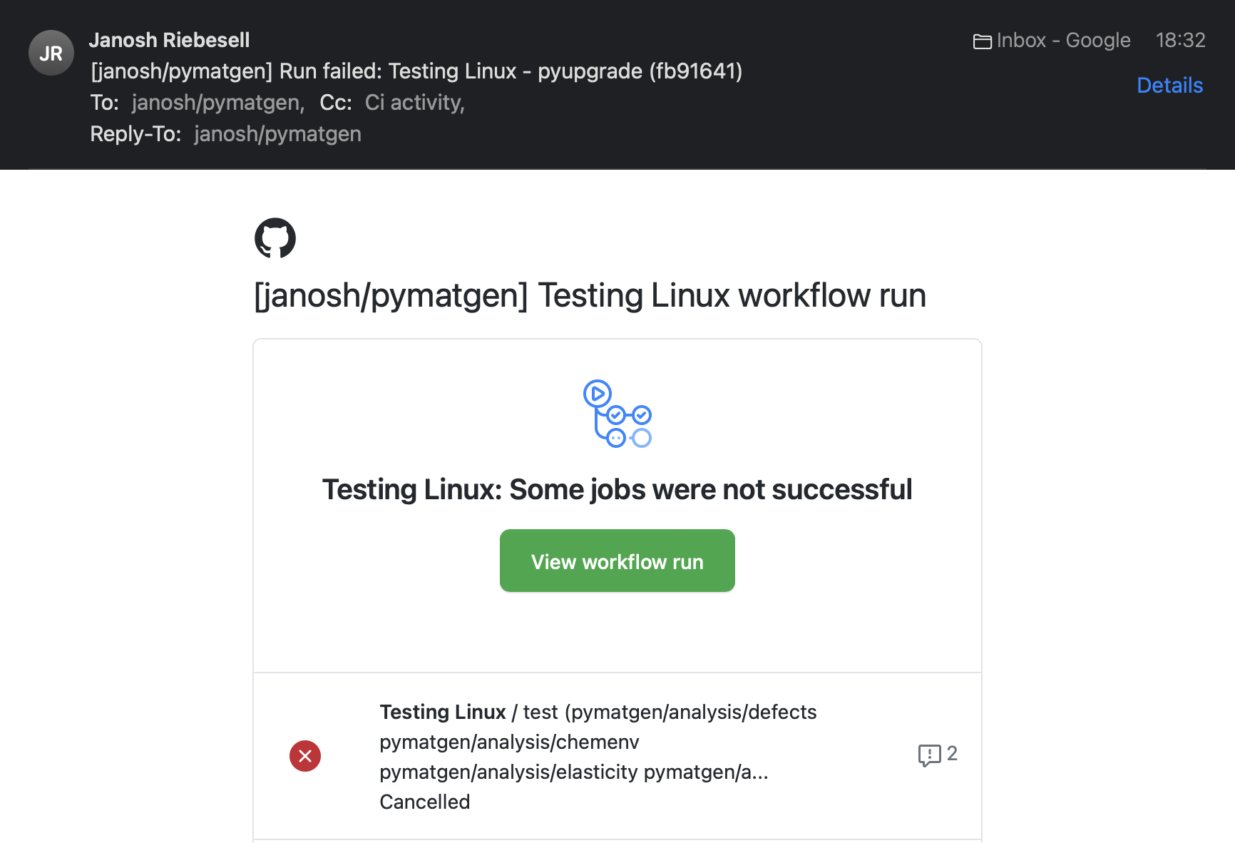 GH workflows check not on fork · Issue #2345 · materialsproject ...