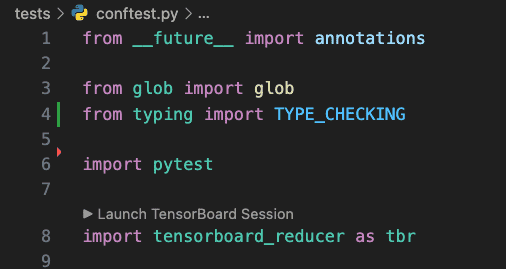 False Positive Launch Tensorboard Session Code Lens · Issue 13534 · Microsoftvscode Jupyter