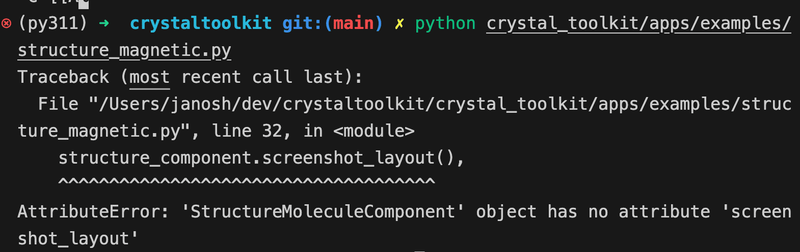 Most examples apps broken · Issue #361 · materialsproject/crystaltoolkit · GitHub