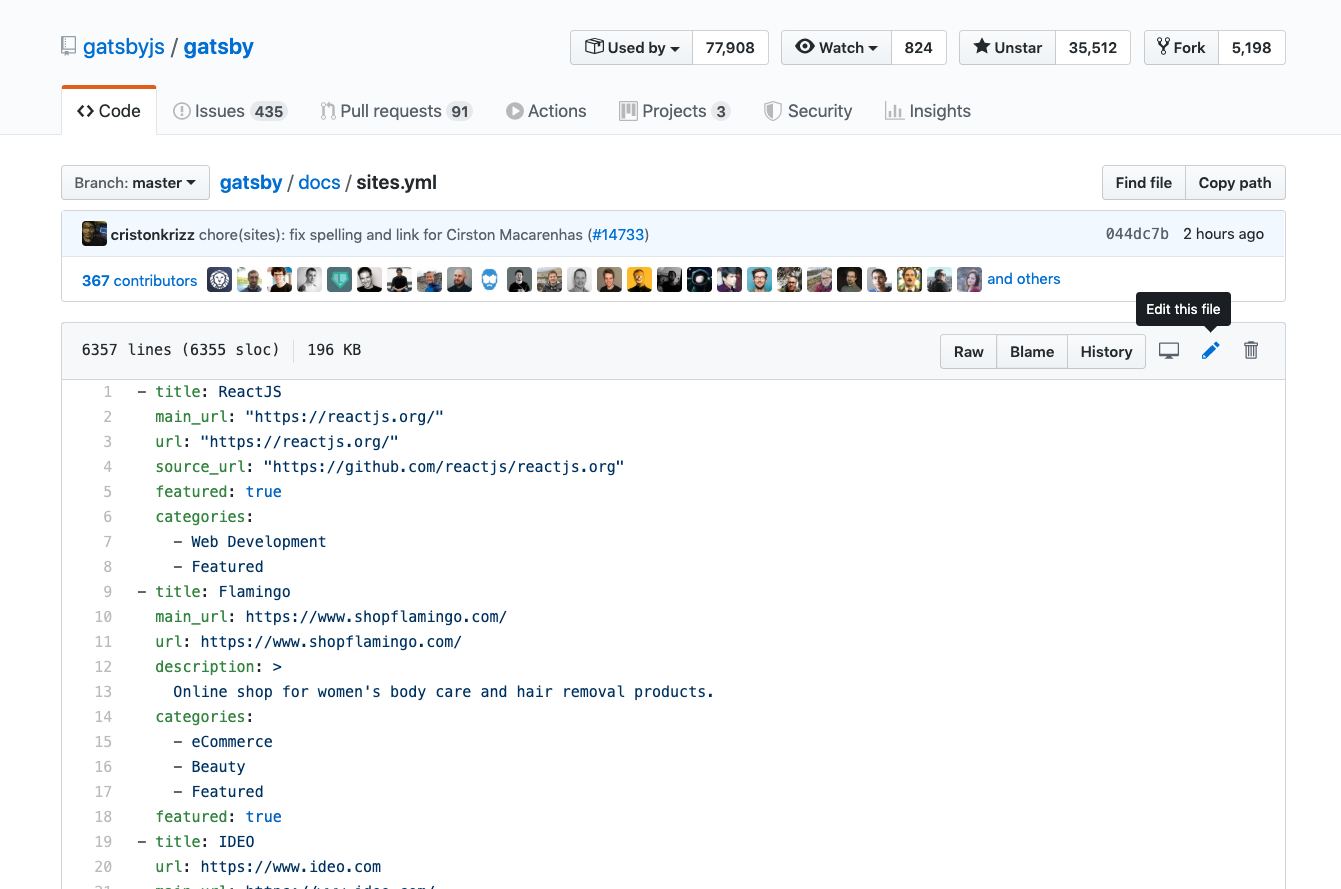 Higher Turnaround In Featured Showcase · Issue 14686 · Gatsbyjsgatsby · Github 6375