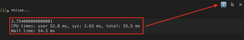 Display Execution Time On Each Cell Issue 1454 Microsoft vscode 