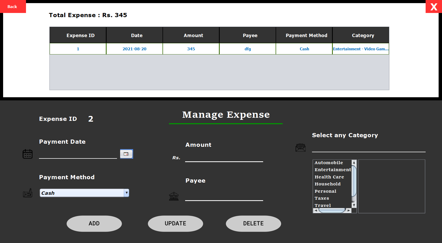 GitHub - shaunak14k/Expense-Manager: A desktop software that will ...