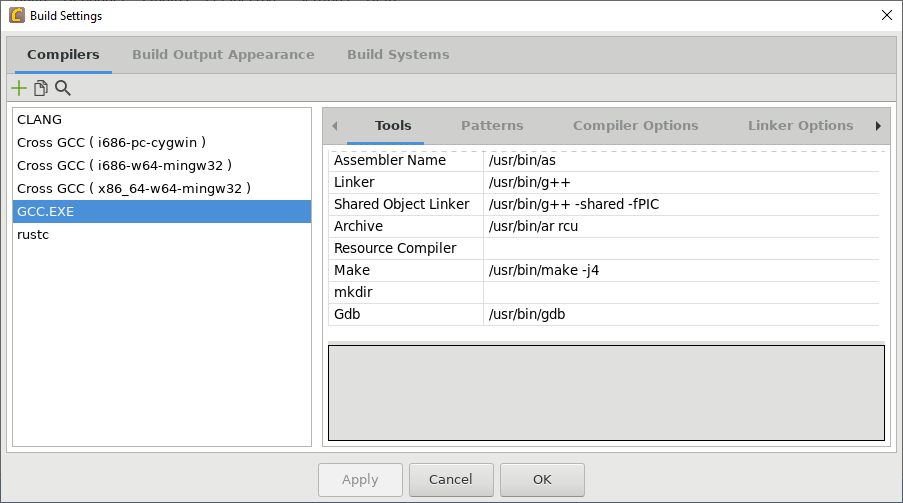 On CYGWIN, tools are not detected. · Issue #2930 · eranif/codelite · GitHub