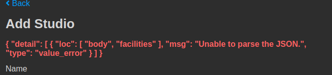 Improve error messages in Piccolo Admin · Issue #213 · piccolo-orm/piccolo_admin · GitHub