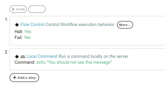 Job with Flow Control with Halt option enabled doesn't work when called by another job. · Issue ...