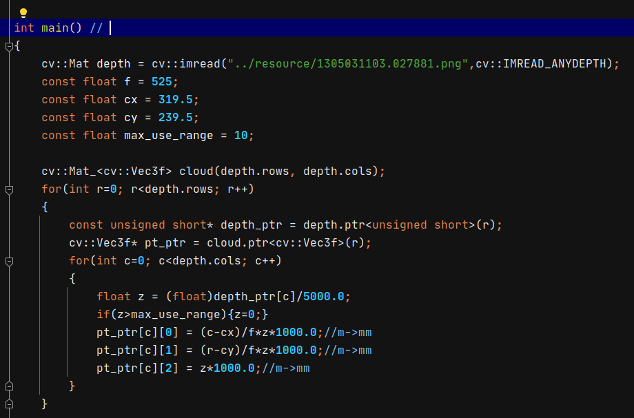 Param about D435i focal length and depth scale factor. · Issue #10663 ...