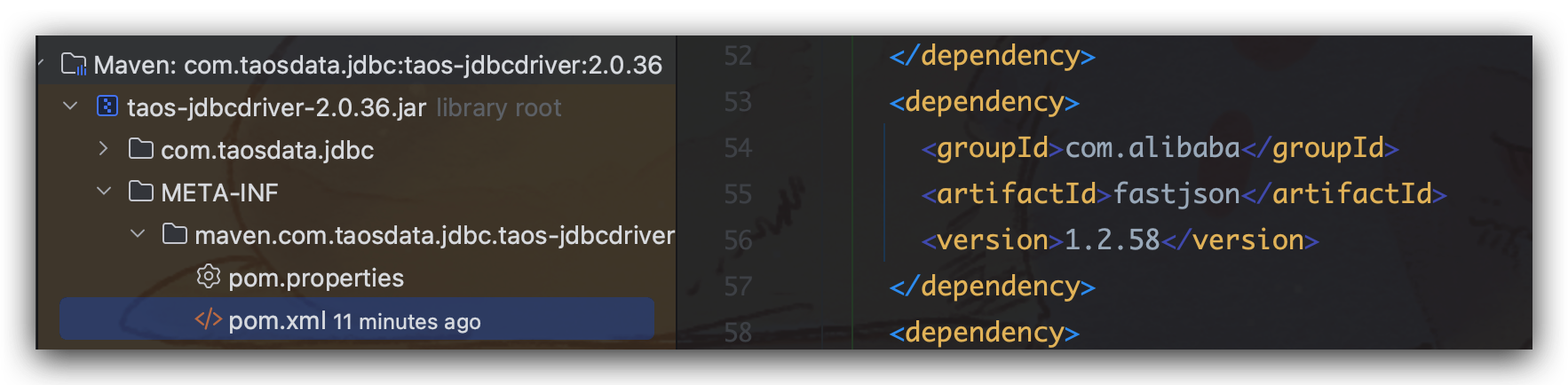 Caused by: java.lang.NoSuchMethodError: com.alibaba.fastjson.JSONArray.getTimestamp(I)Ljava/lang ...