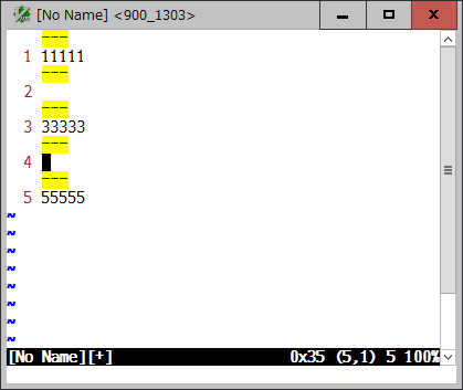 Window screen gets wrong when a virtual text is placed on 'above' or 'below' on an empty line ...