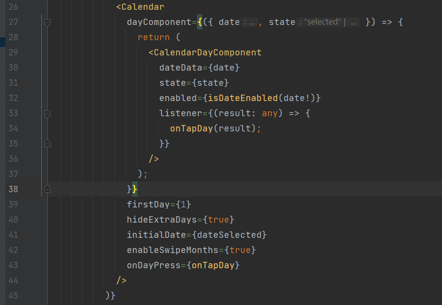 Some date available to mark? · Issue #2127 · wix/react-native-calendars · GitHub