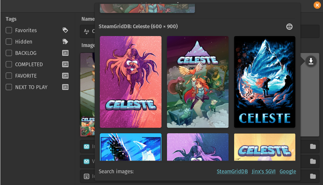 [Feature suggestion] Menu to select custom cover art from local or ...