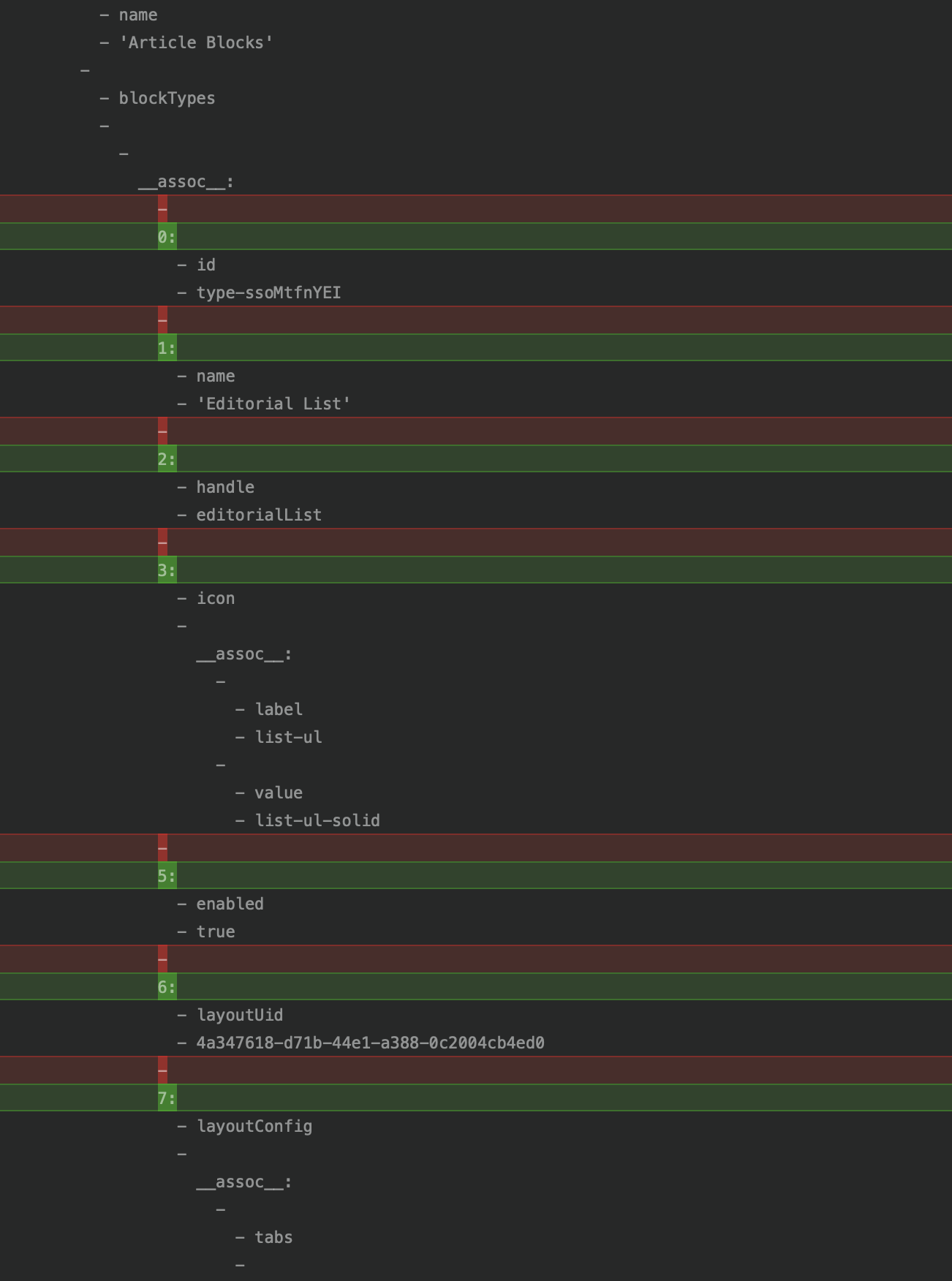 Project config saves associative array data and comments inconsistently · Issue #10512 ...