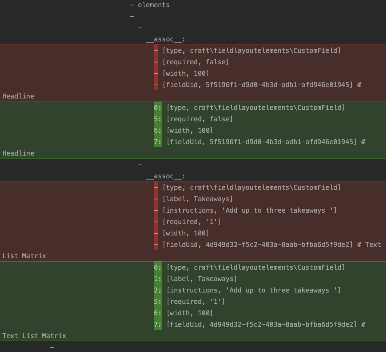 Project Config Saves Associative Array Data And Comments Inconsistently · Issue 10512