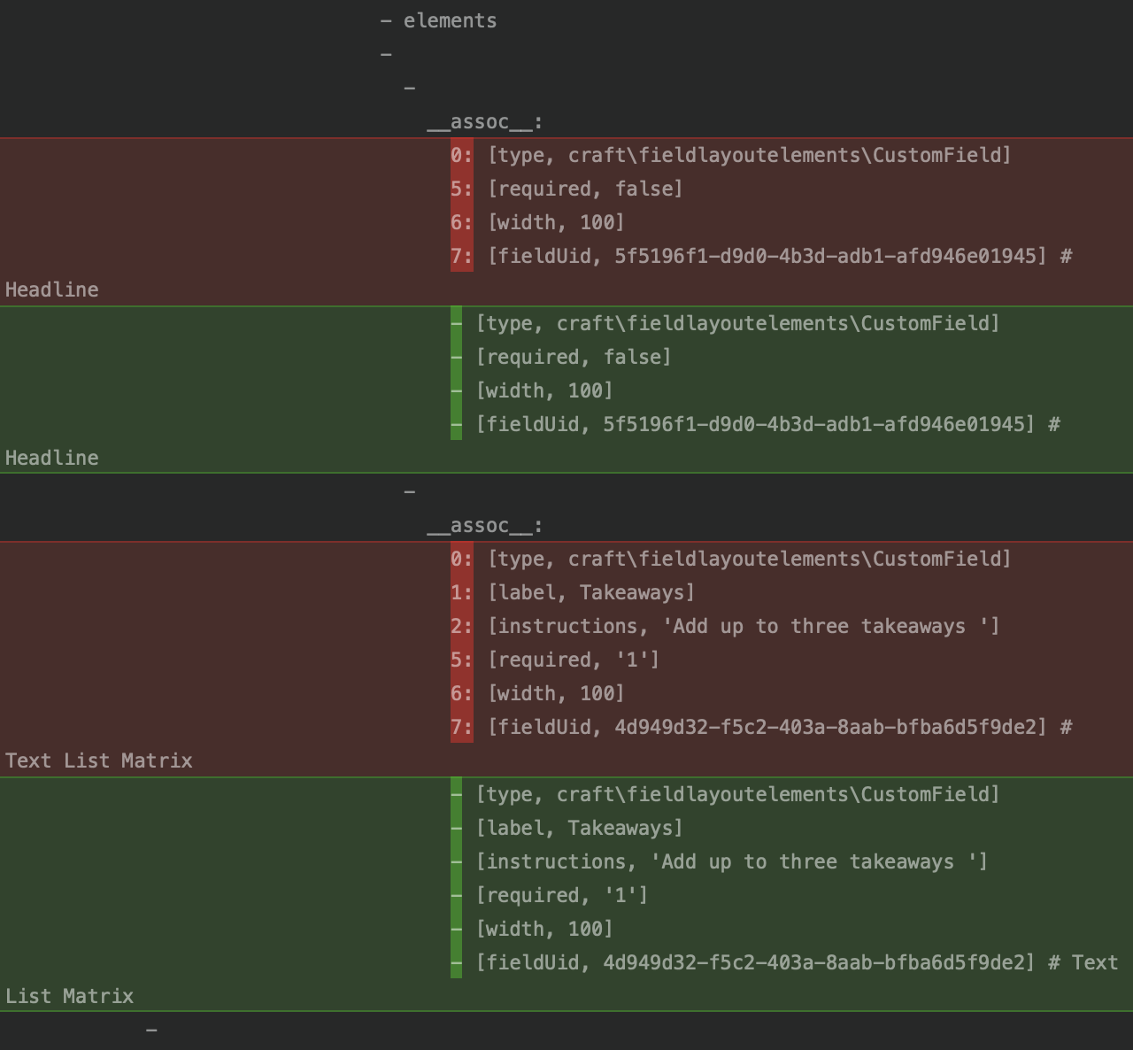Project config saves associative array data and comments inconsistently · Issue #10512 ...