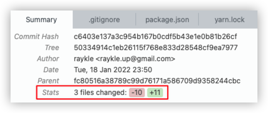 [feature request] commit stats · Issue #1547 · fork-dev/Tracker · GitHub