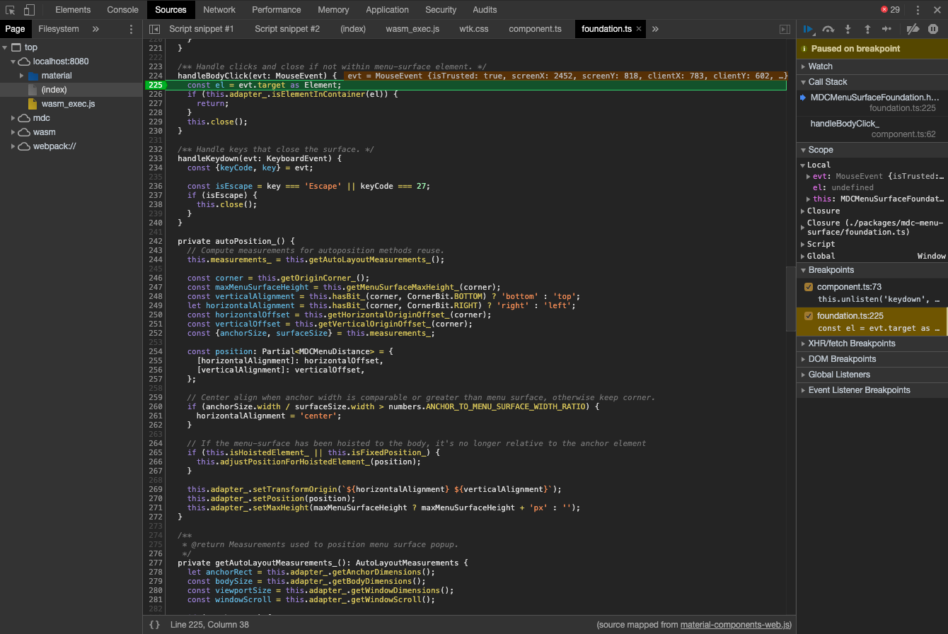 [MDCMenuSurface] Leaks listener after destroy · Issue #5790 · material ...