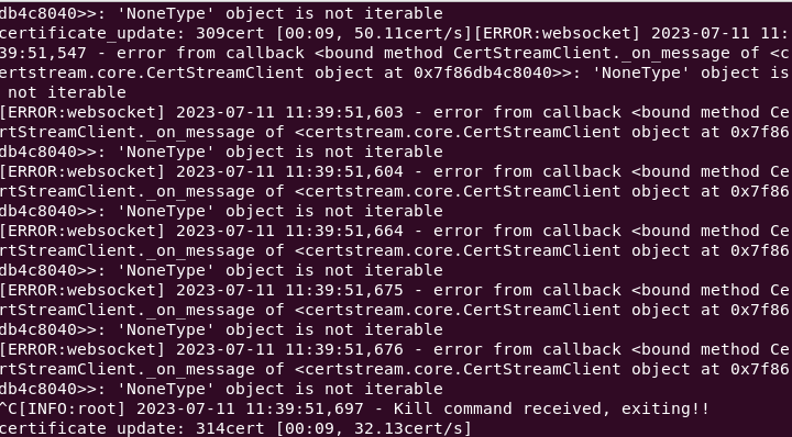Nonetype Object Is Not Iterable · Issue 70 · X0rzphishingcatcher · Github 9802