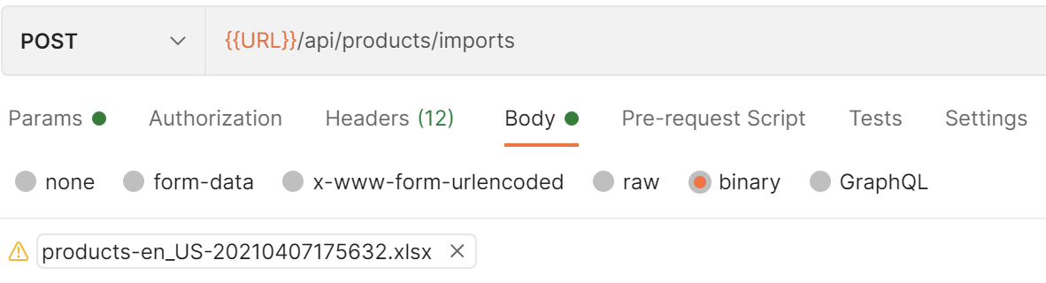 Postman Form File Shows Tool Tip Sayying File Is Not In Working