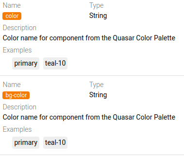 QInput color and bgColor with any color besides quasar palette · Issue ...