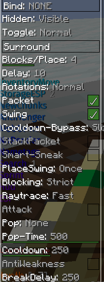 [BUG] Surround doesn't switch to the correct block. · Issue #250 · 3arthqu4ke/3arthh4ck · GitHub