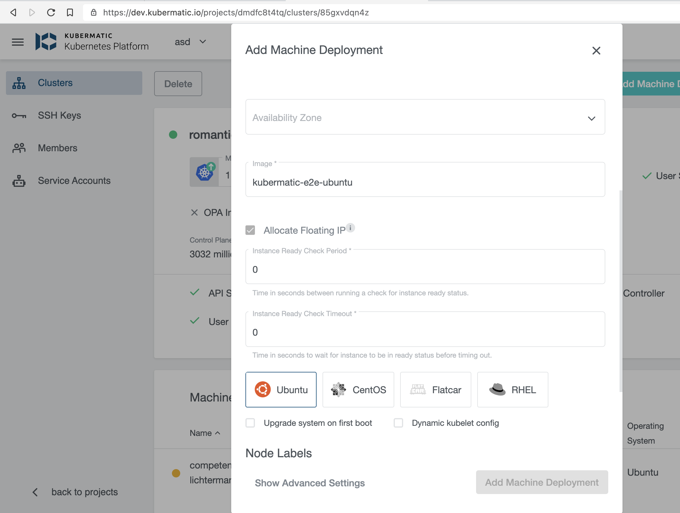 openstack: instanceReadyCheckPeriod and instanceReadyCheckTimeout are not defaulted in existing ...