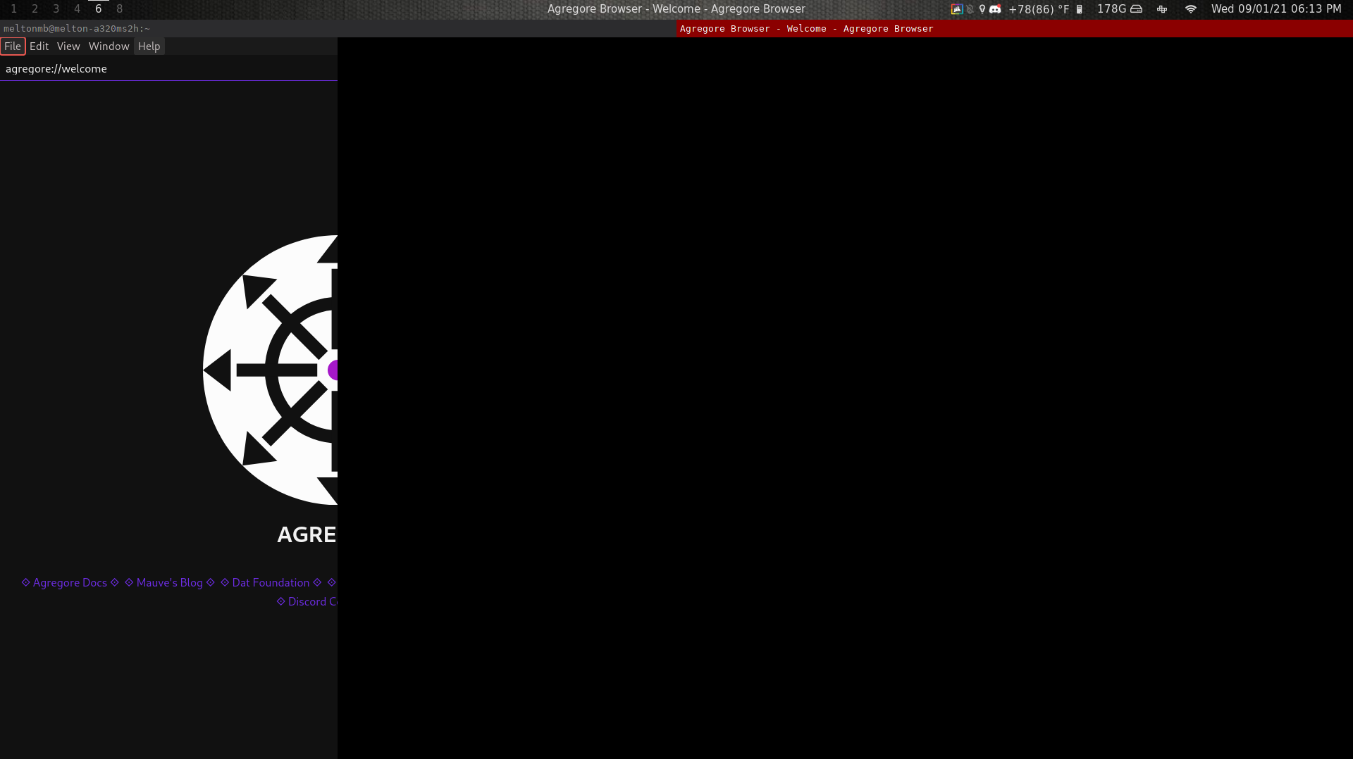 opening extensions menu crashes agregore · Issue #115 · AgregoreWeb/agregore-browser · GitHub