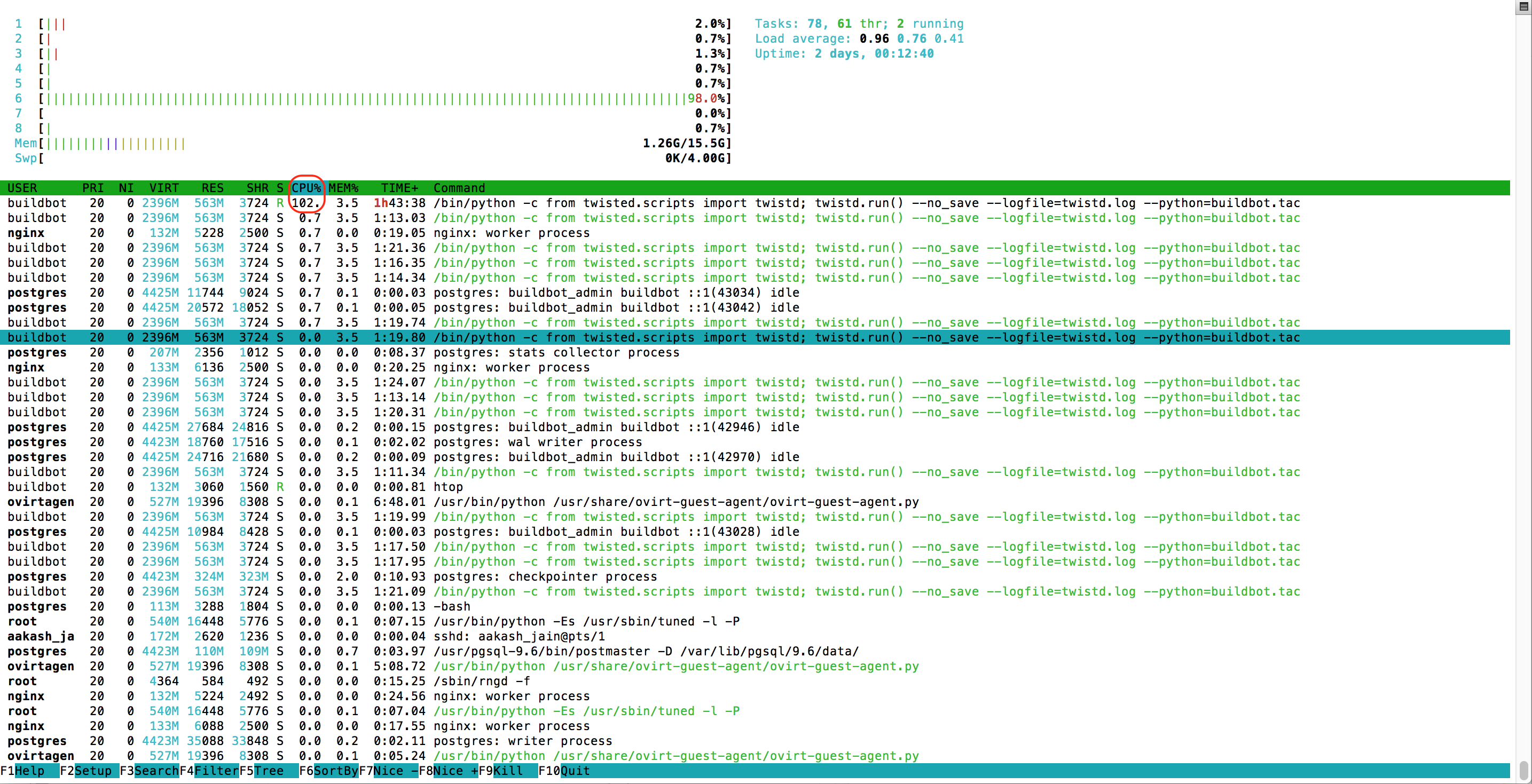 Performance issues with buildbot web server · Issue #3444 · buildbot/buildbot · GitHub