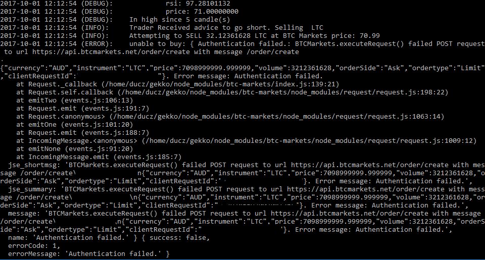 Bot won't cancel order on BTC-Markets · Issue #1169 · askmike/gekko · GitHub