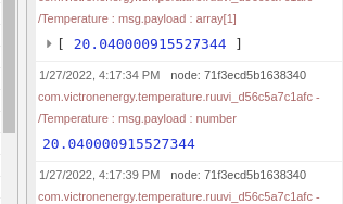 Dbus PropertiesChanged ends up in an array instead of as a value · Issue #126 · victronenergy ...