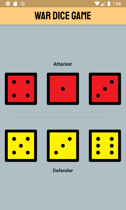 GitHub - brunobrt/War-Dice-Game: Um simulador de dados inspirado no ...