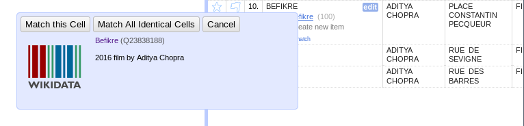 Unhelpful placement of reconciliation previews · Issue #3144 · OpenRefine/OpenRefine · GitHub
