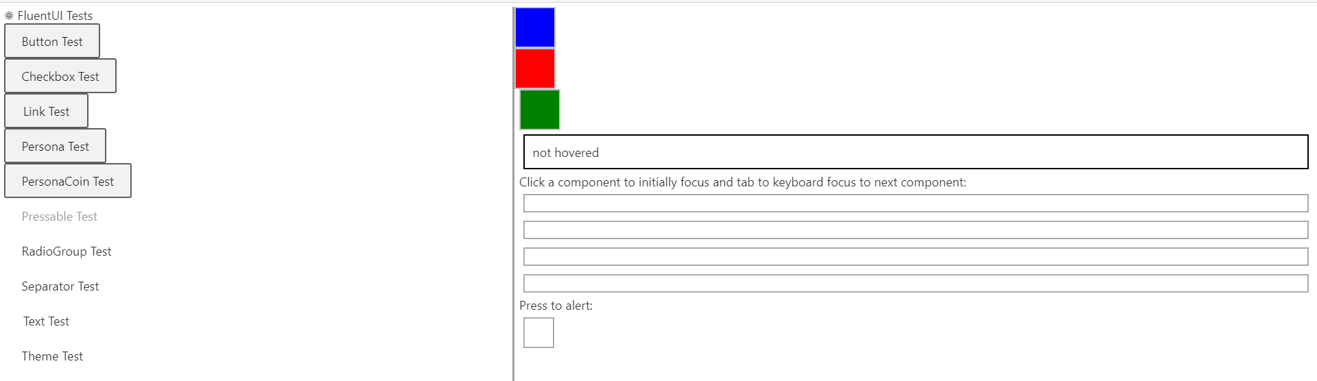 Fabrictester Web By Gulnazsayed · Pull Request 316 · Microsoftfluentui React Native · Github
