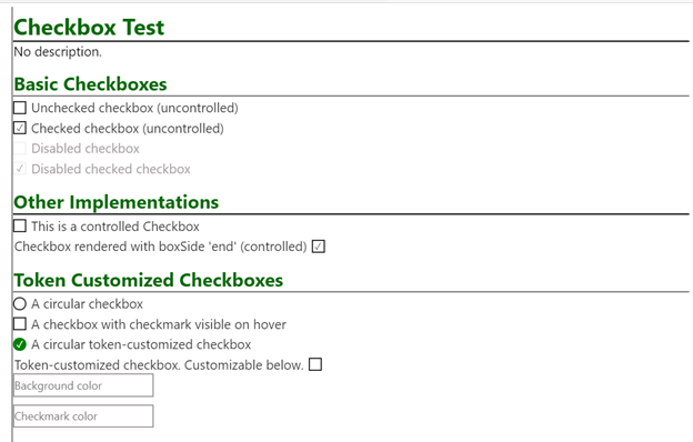 Replace Component Tests With Test Template And Added Top Level Descriptions By Gulnazsayed