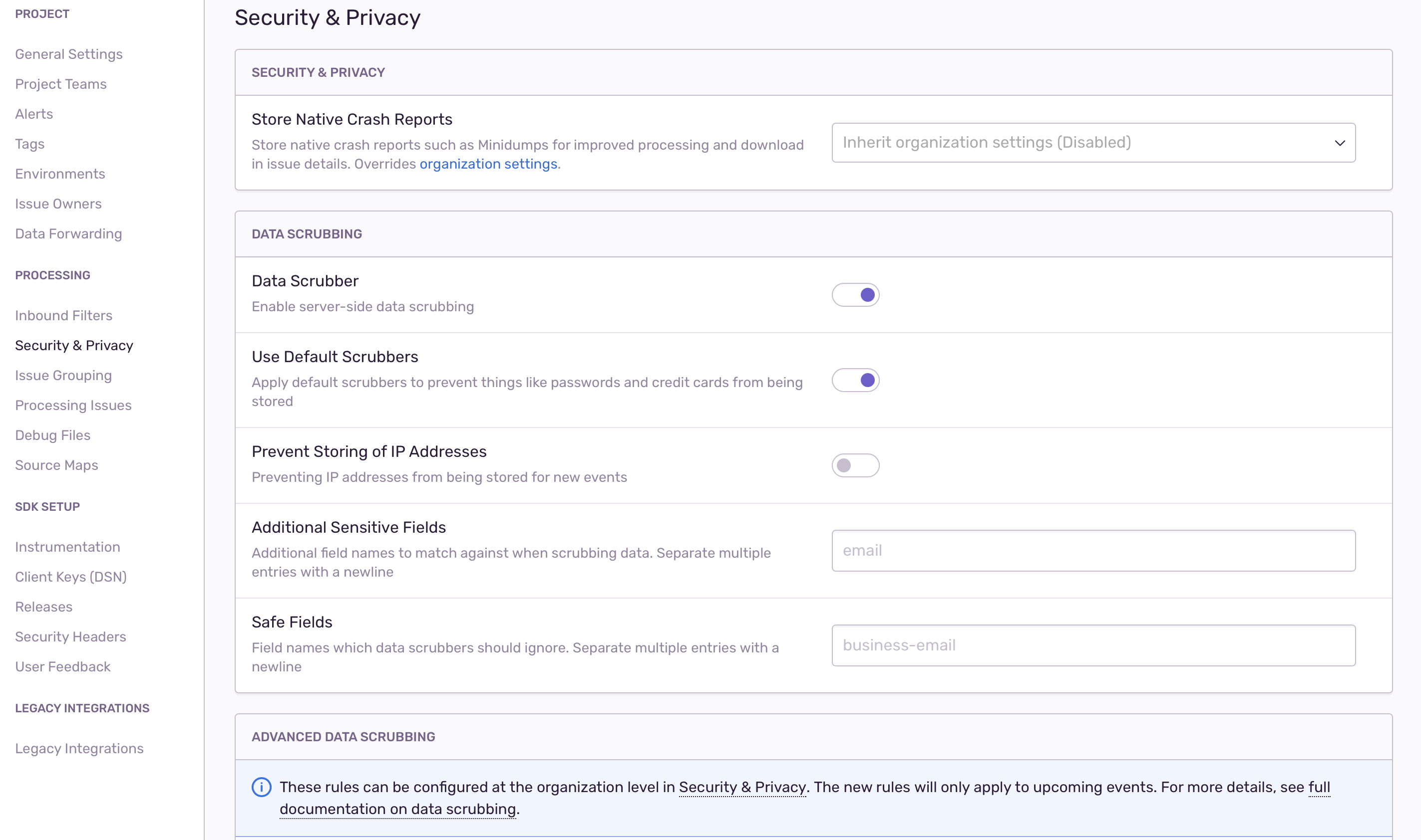 setContext sometimes shows [Filtered] · Issue #1331 · getsentry/sentry-react-native · GitHub