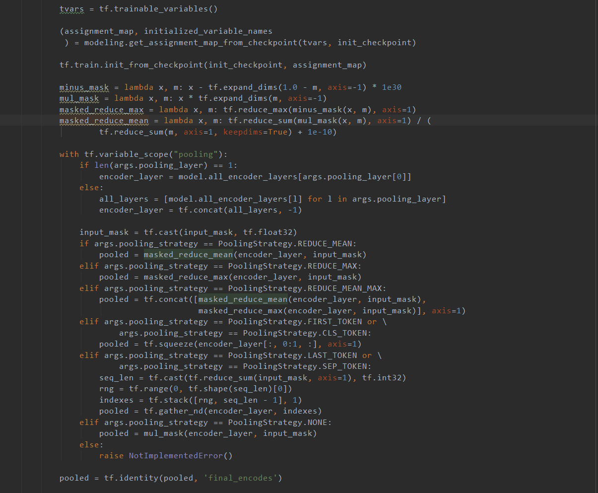 change extract feature to end2end by bert classification · Issue #210 · jina-ai/clip-as-service ...