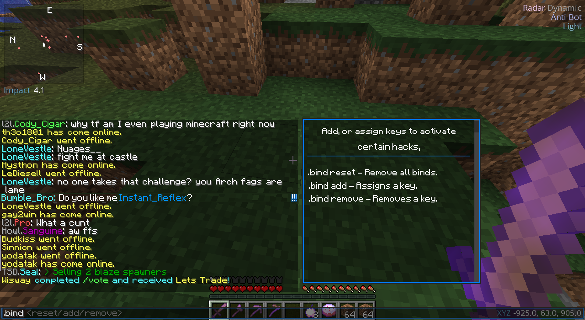 Chat Modifications · Issue #484 · ImpactDevelopment/ImpactIssues · GitHub