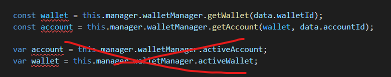 Make the background logic more state-less on active wallet and active account · Issue #50 ...