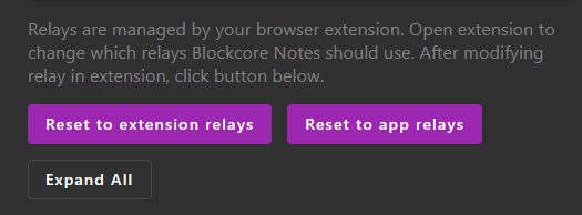 The Buttons In The Settings Section Must Be Responsive · Issue 23 · Block Core Blockcore Notes