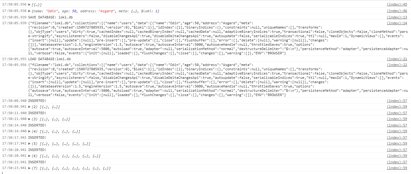 Auto-save not triggered when performing insert on custom adapter ...