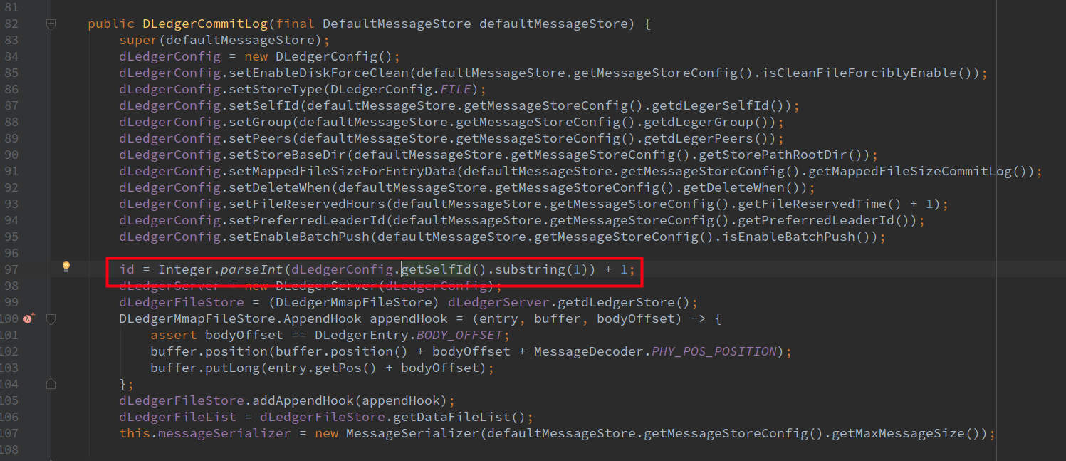 dledger parameter value format problem · Issue #3701 · apache/rocketmq · GitHub